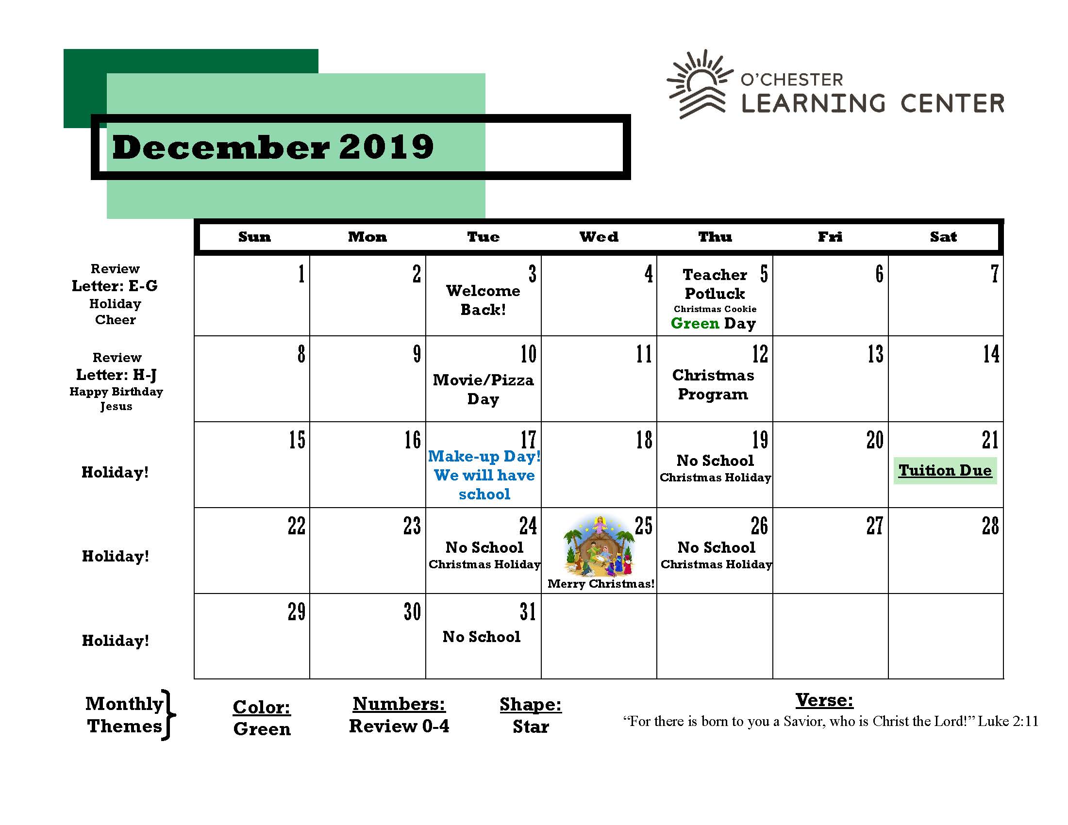 O'Chester Learning Center - Preschool Program | Great Hills Baptist Church